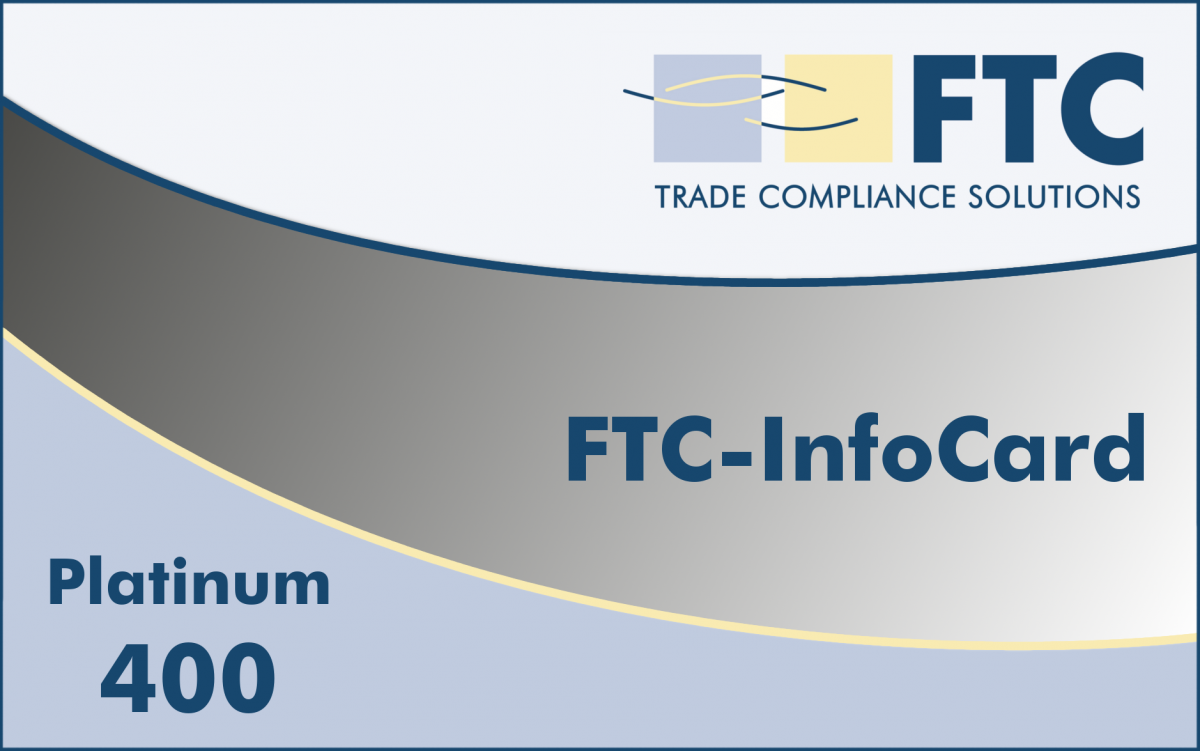 Order your FTC InfoCard – FTC GmbH